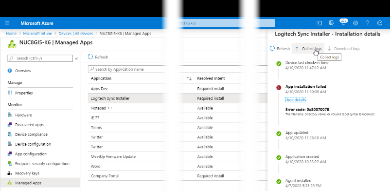 Installation en masse et configuration de Logitech Options – Logitech B2B Support
